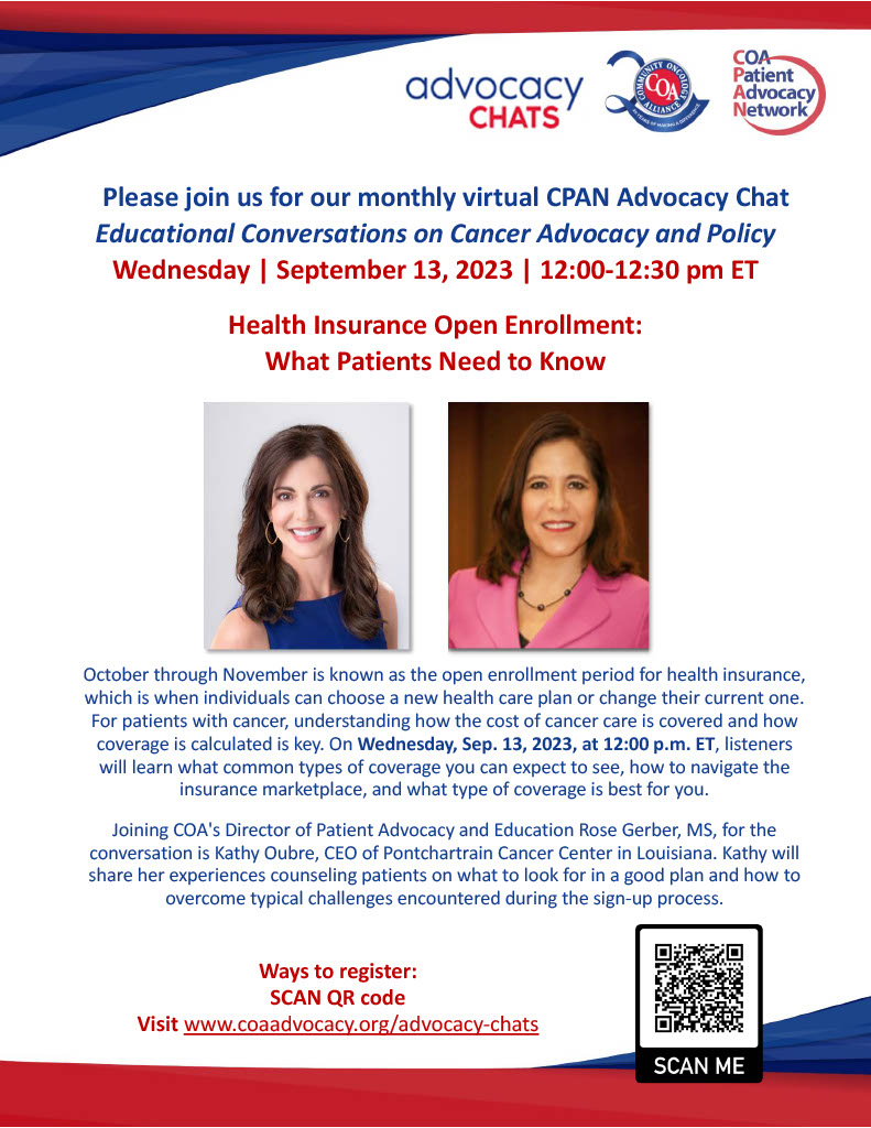 Educational Conversations on Cancer Advocacy and Policy - Northwest ...
